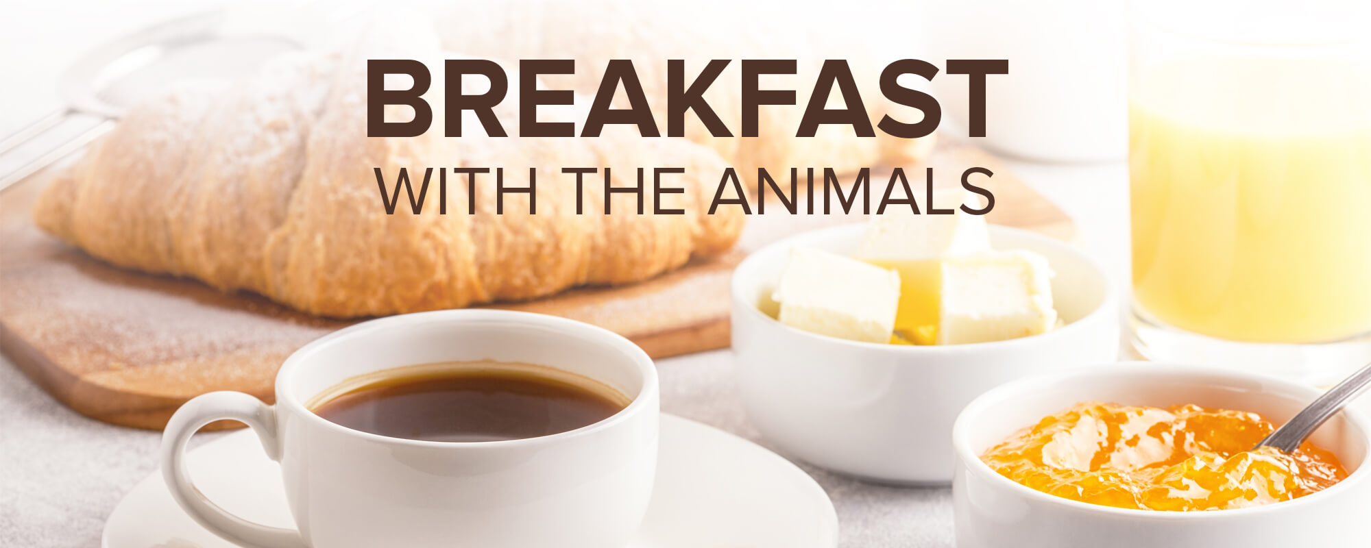 BREAKFAST WITH THE ANIMALS | AUGUST 2 | John Ball Zoo